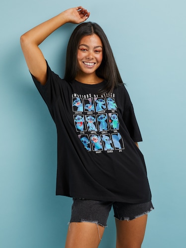 Lilo & Stitch Emotions Oversized Tee