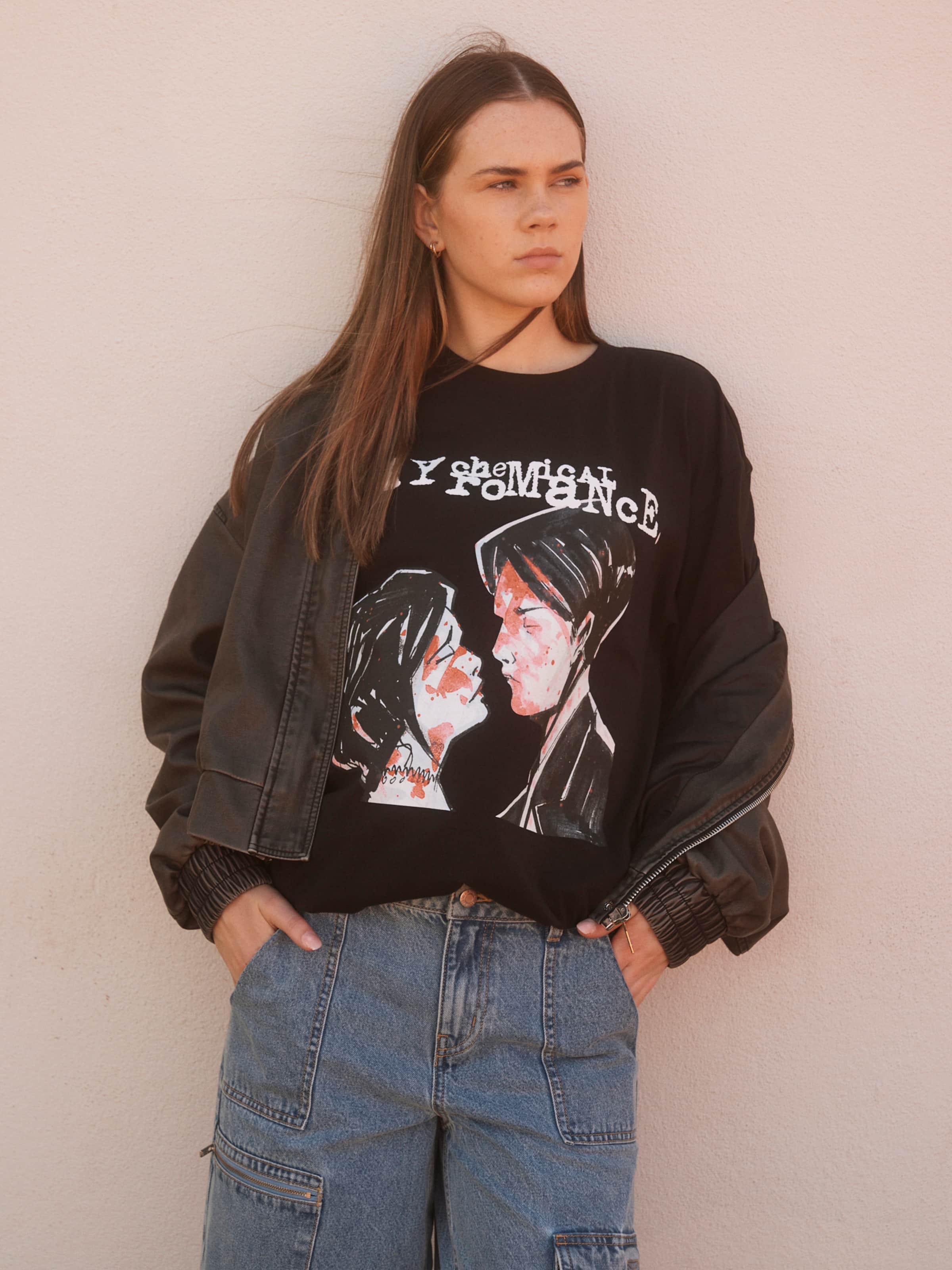 Music My Chemical Romance Oversized Tee - Jay Jays Online