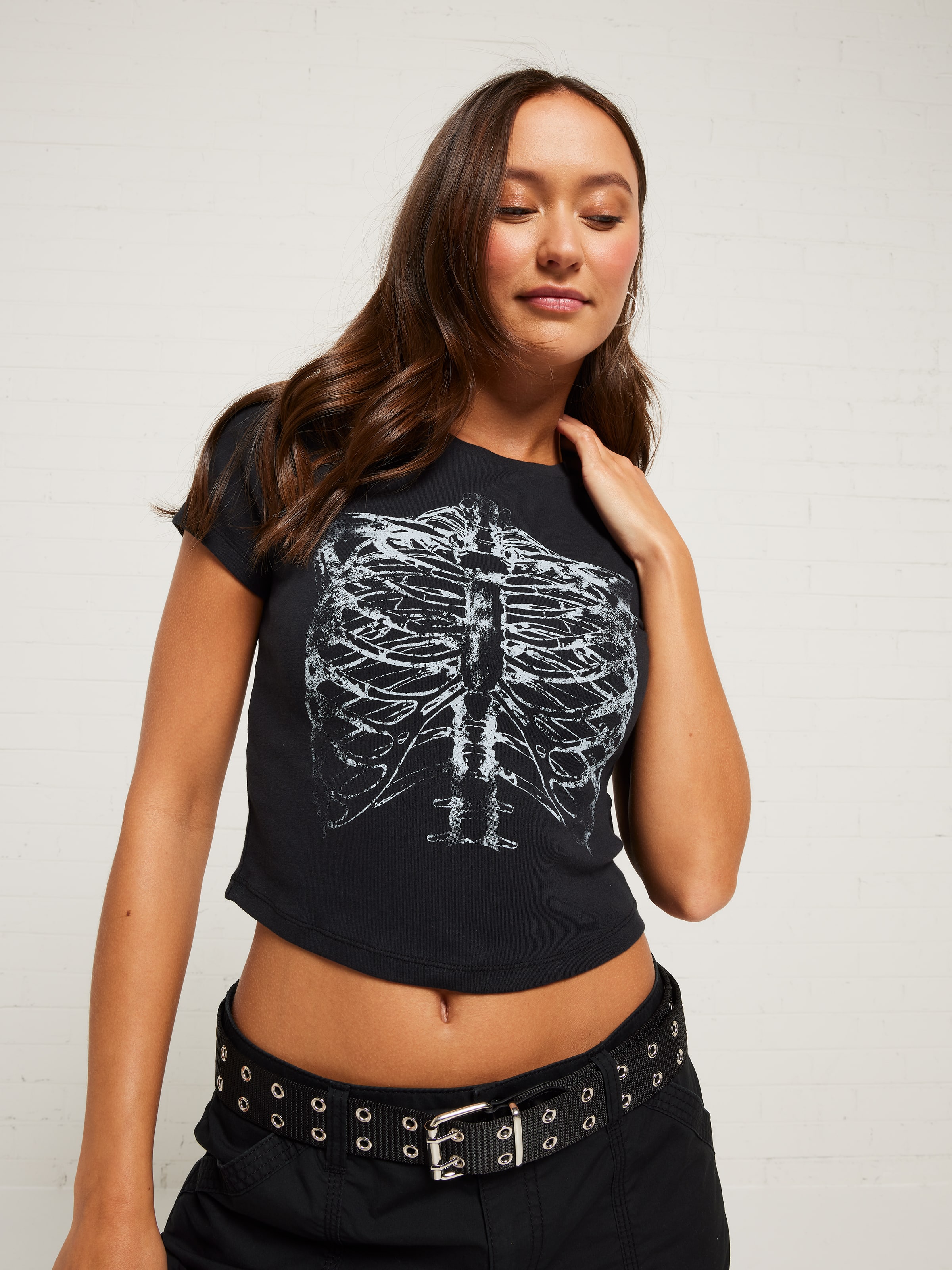 Ribcage Baby Tee - Jay Jays Online