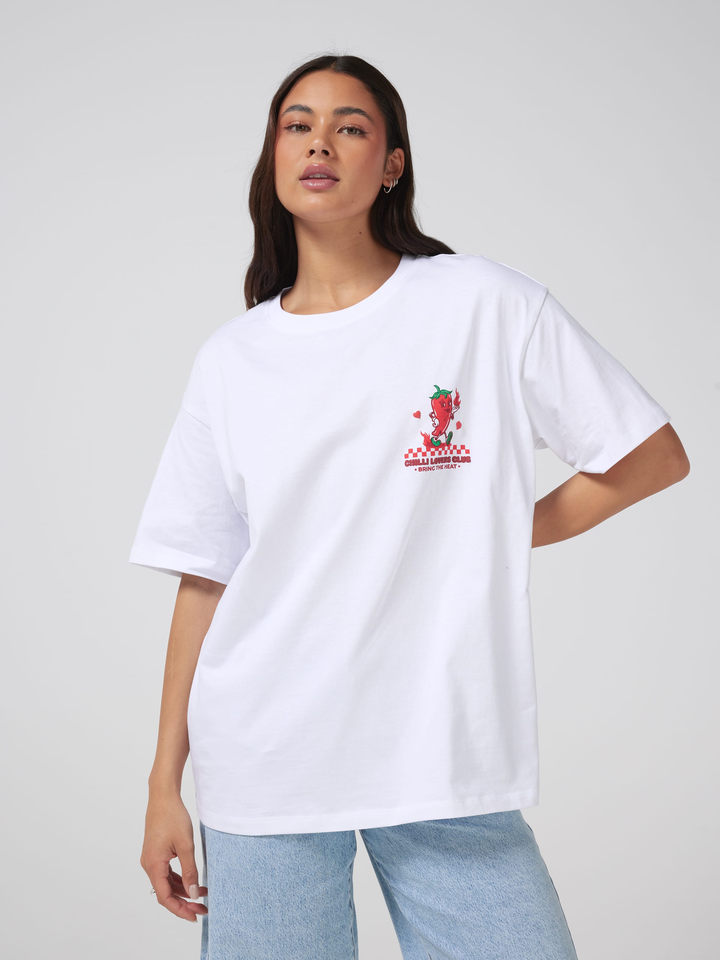 Chilli Oversized Tee - Jay Jays Online
