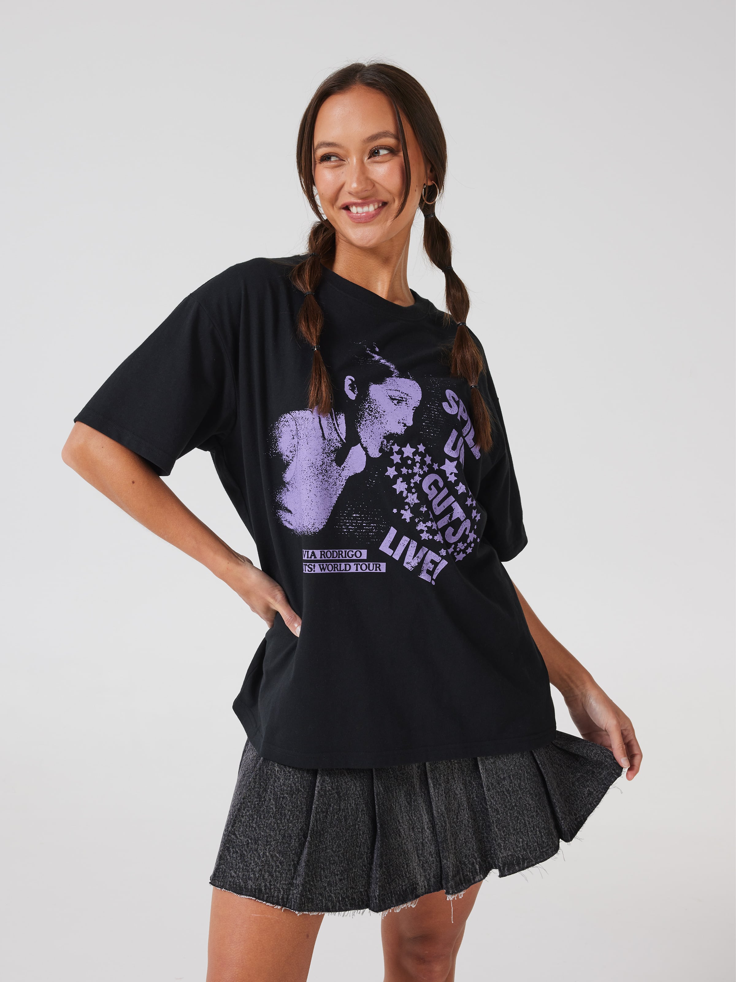 Music Olivia Oversized Tee - Jay Jays Online