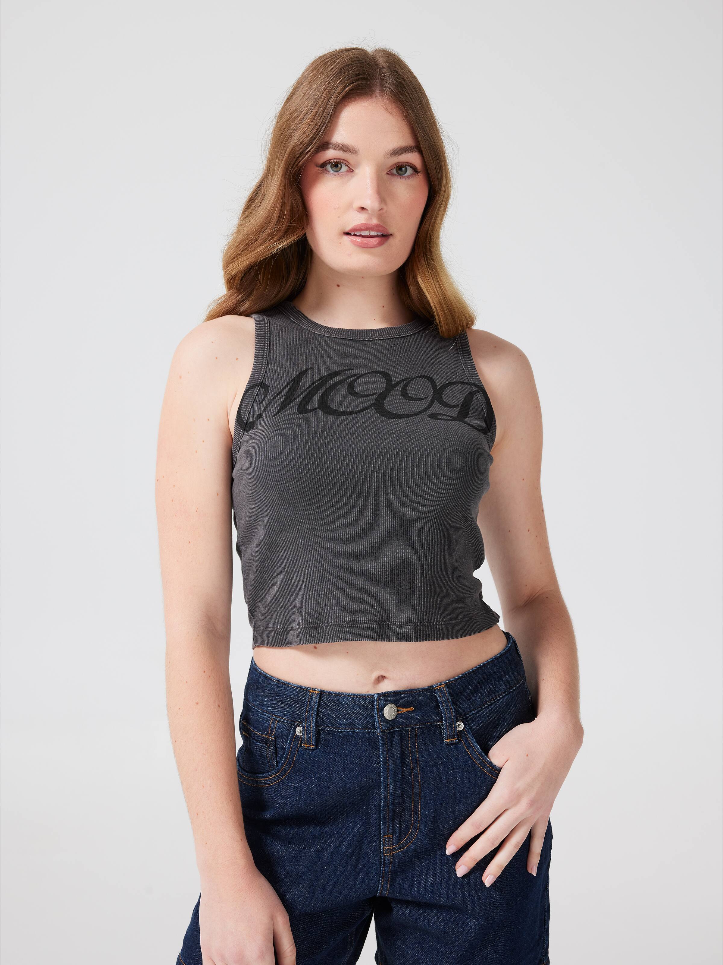 Mood Baby Tank Asphalt Acid - Smiggle Online