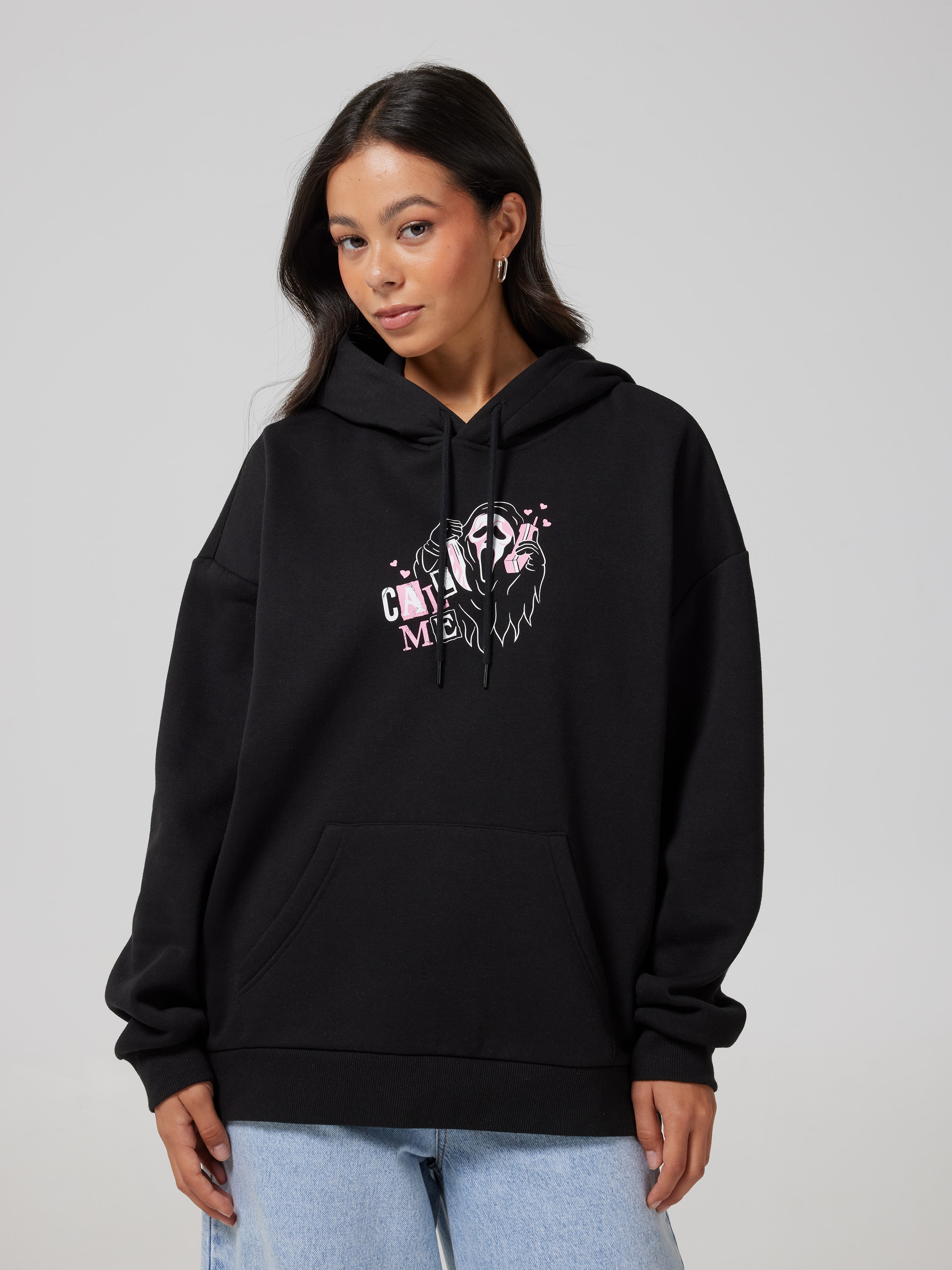 Ghost Face Oversized Hoodie - Jay Jays Online
