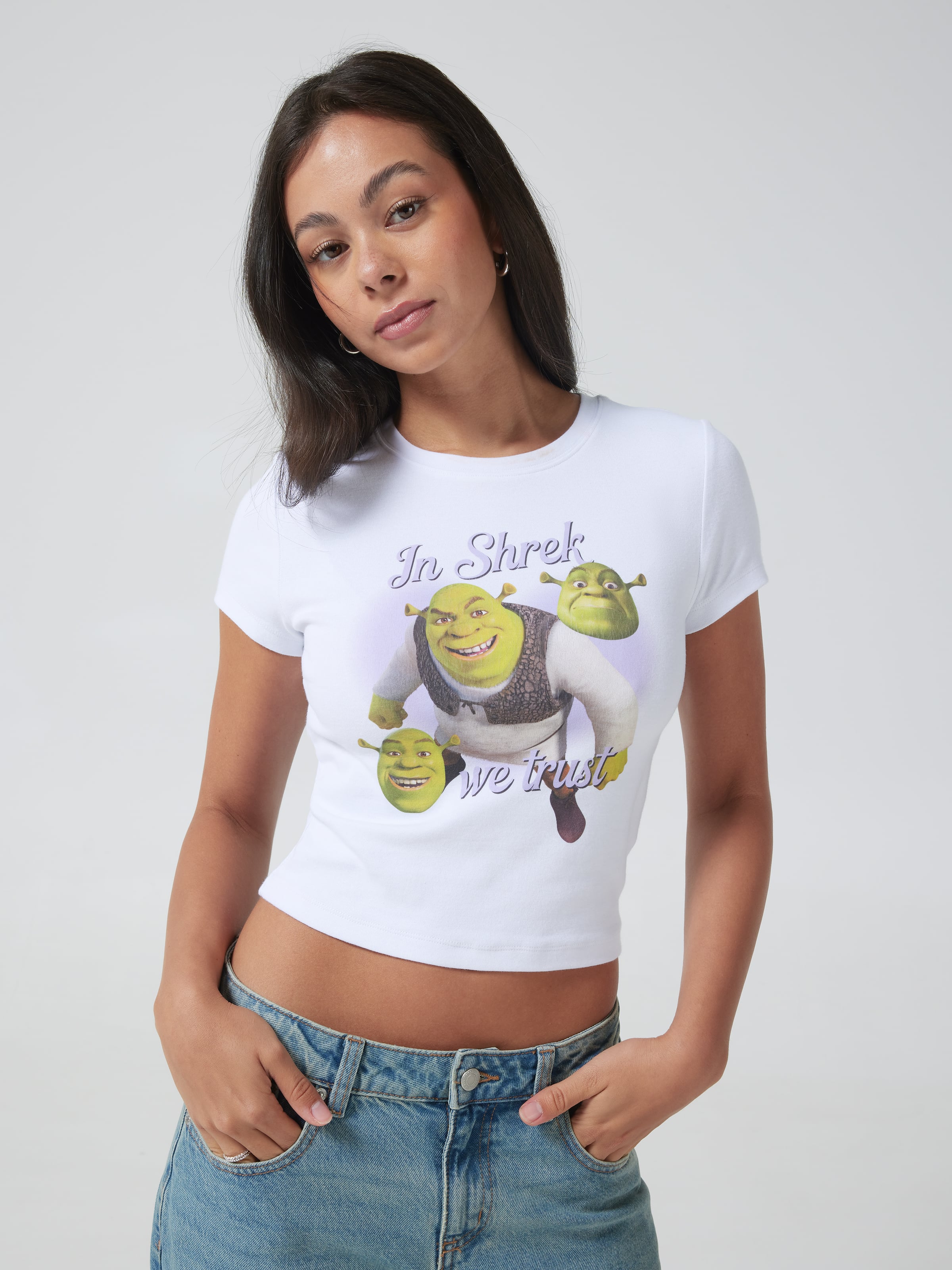 Shrek Trust Baby Tee - Jay Jays Online