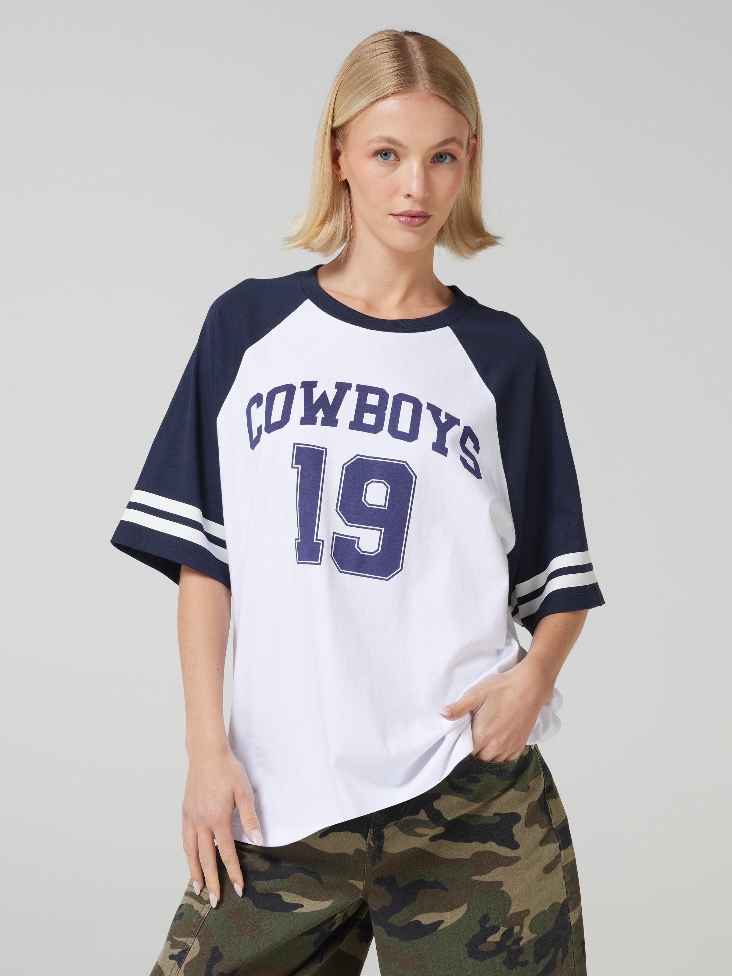 Refresh Cowboys Oversized Tee - Jay Jays Online