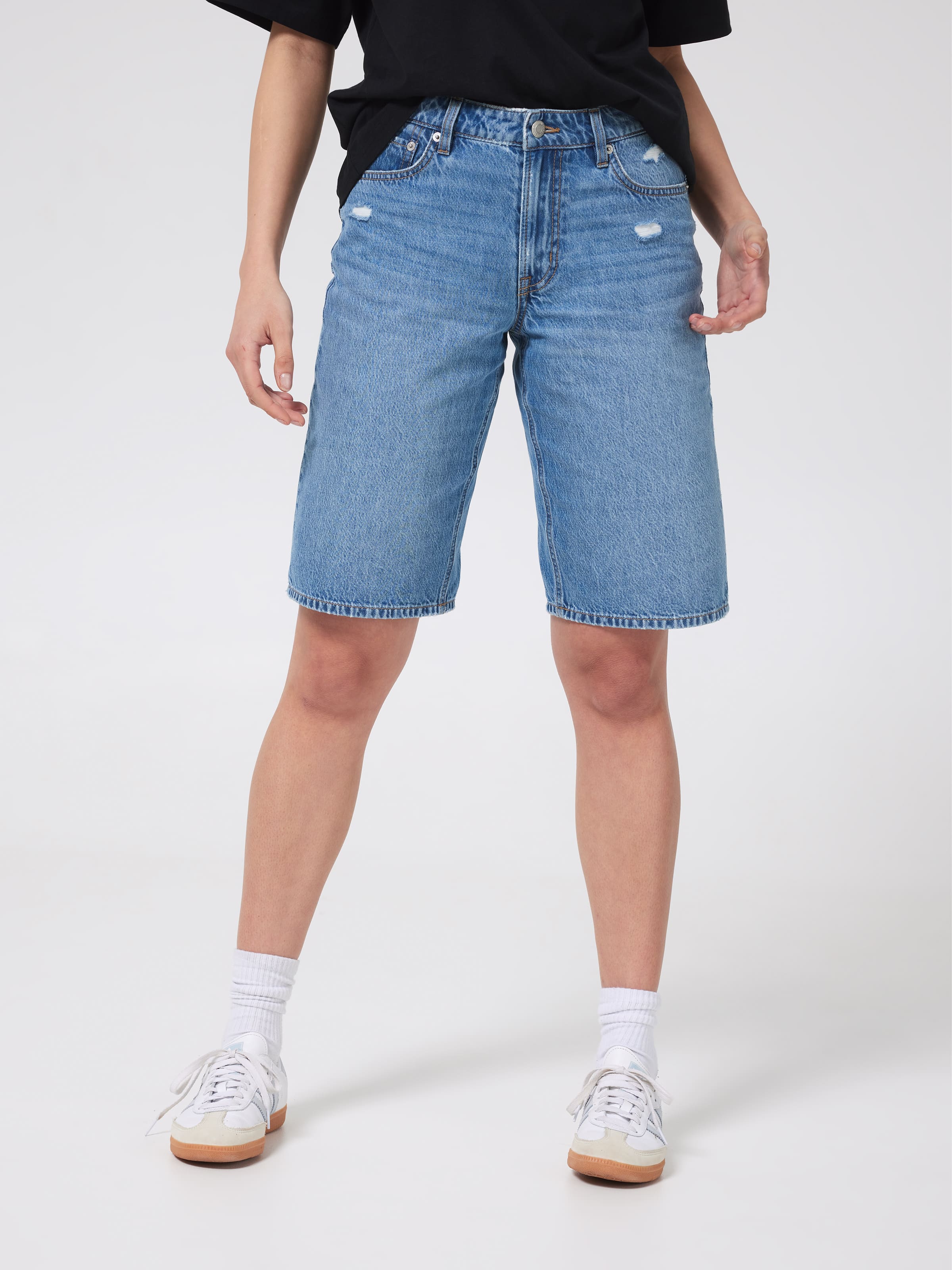 Rory Rigid Jort Mid Indigo - Jay Jays Online