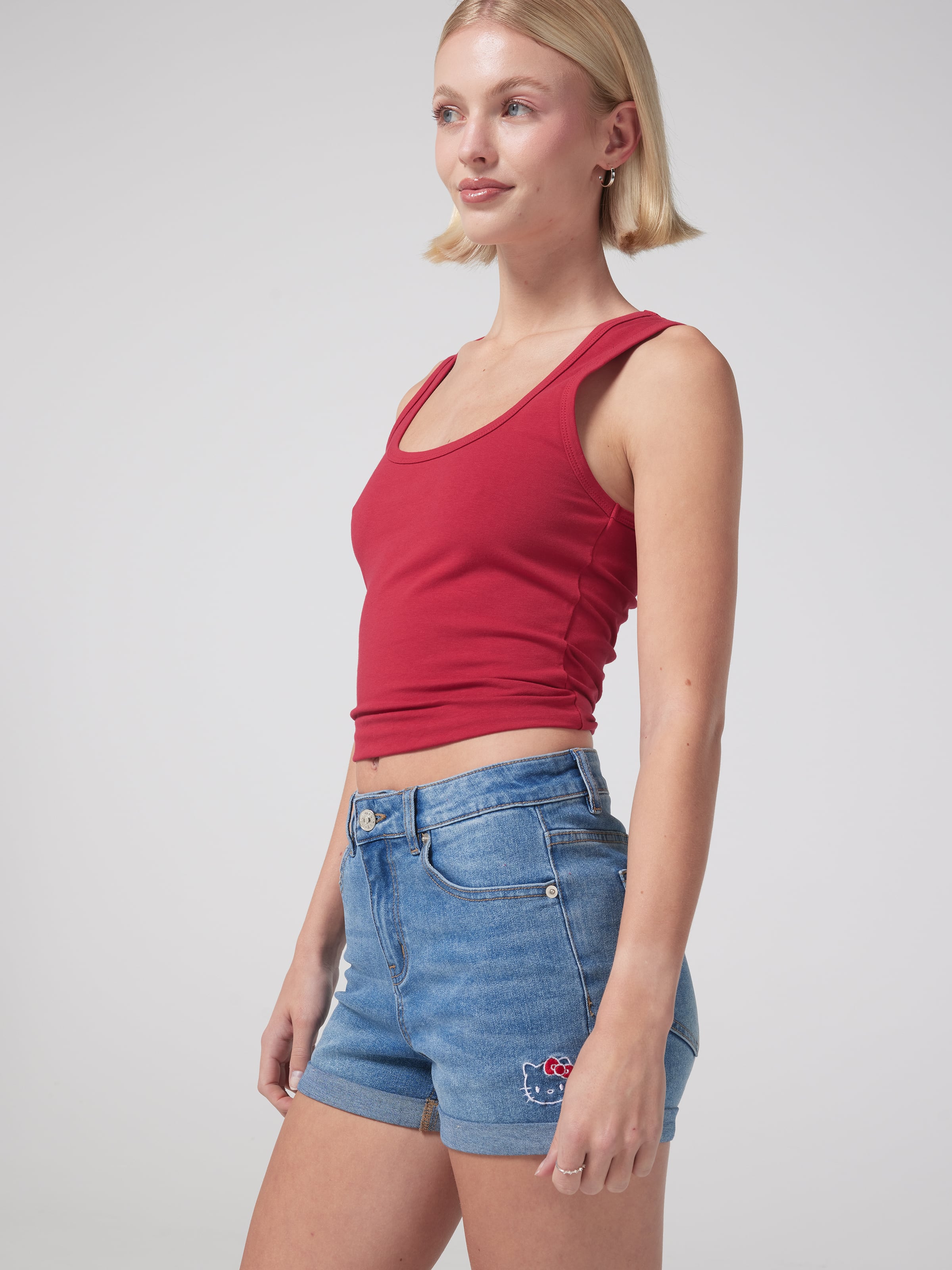 Hello Kitty Denim Short - Jay Jays Online