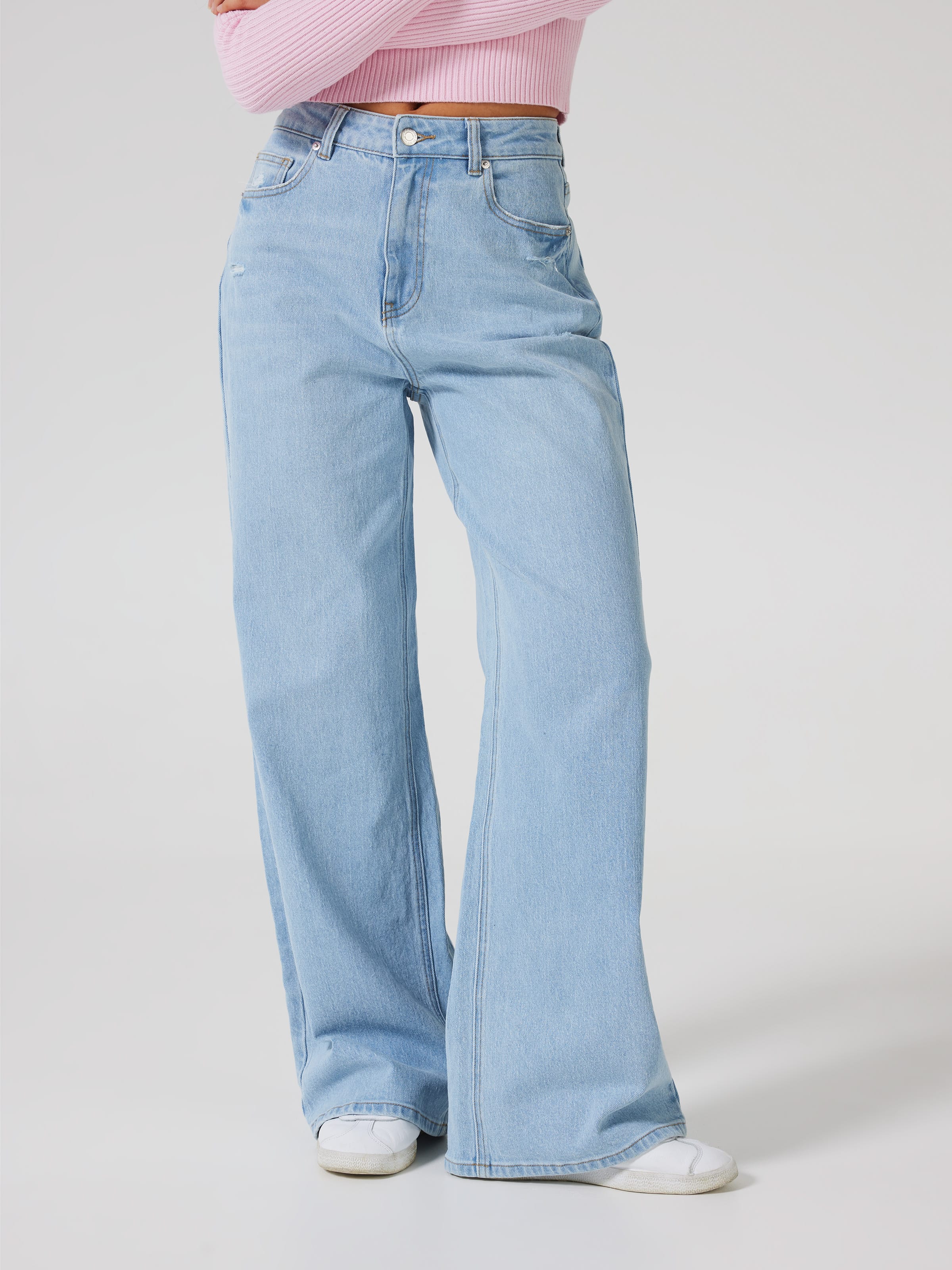 Sandi Wide Leg Jean Cloudy Blue - Jay Jays Online