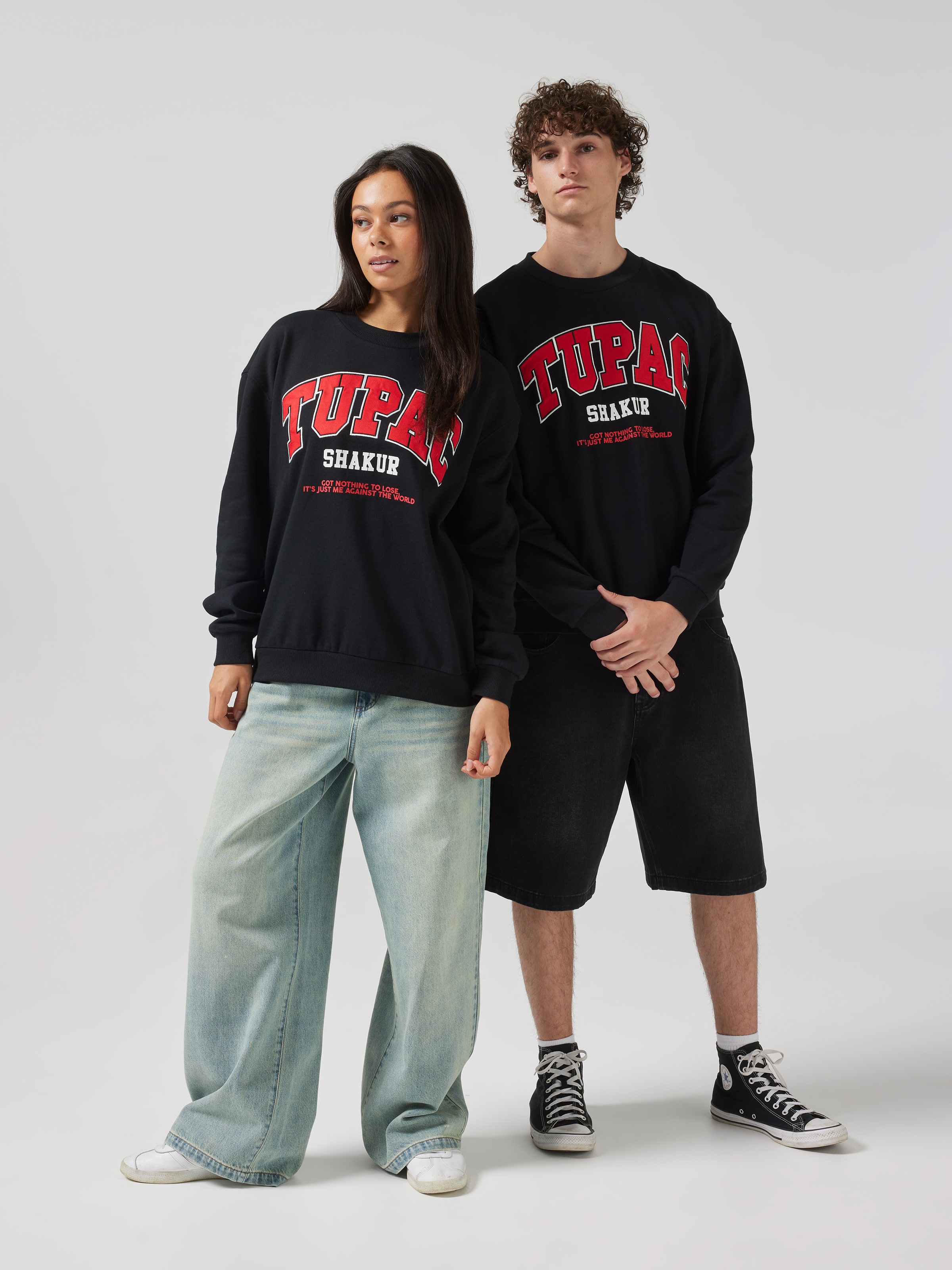 Tupac Crew Sweat - Jay Jays Online