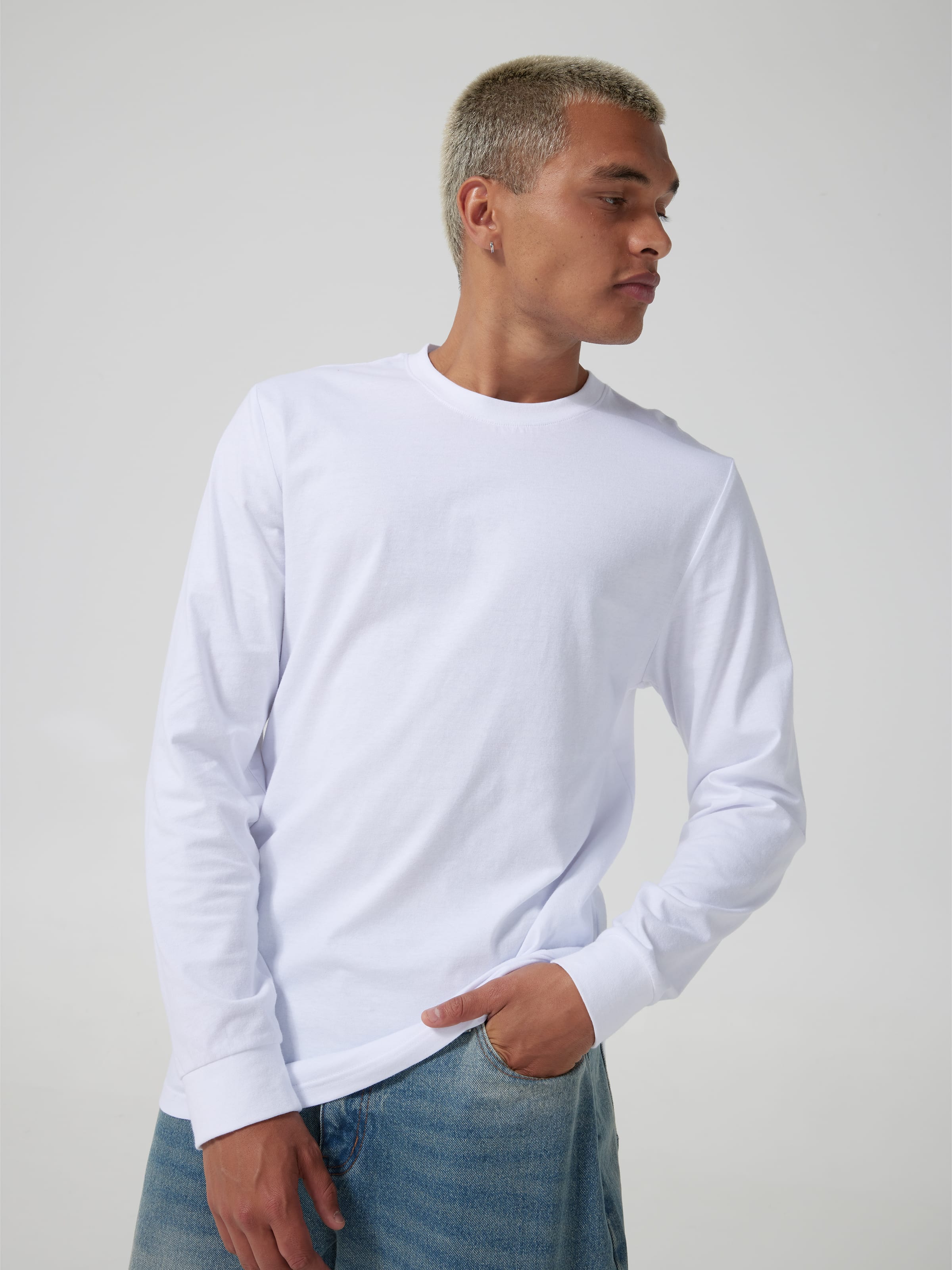 Basic Long Sleeve Tee - Jay Jays Online