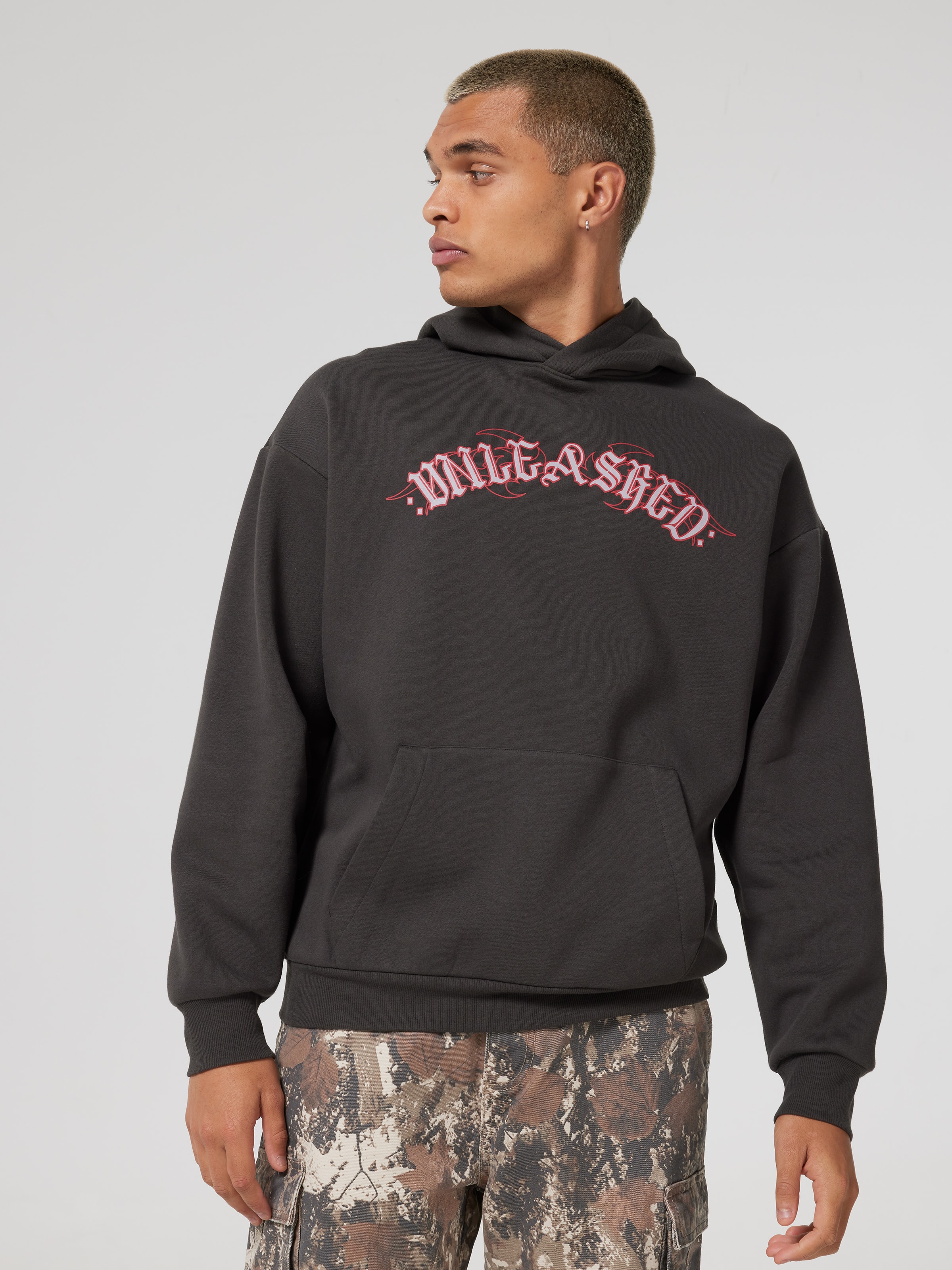 Metal Unleashed Hoodie Granite - Jay Jays Online