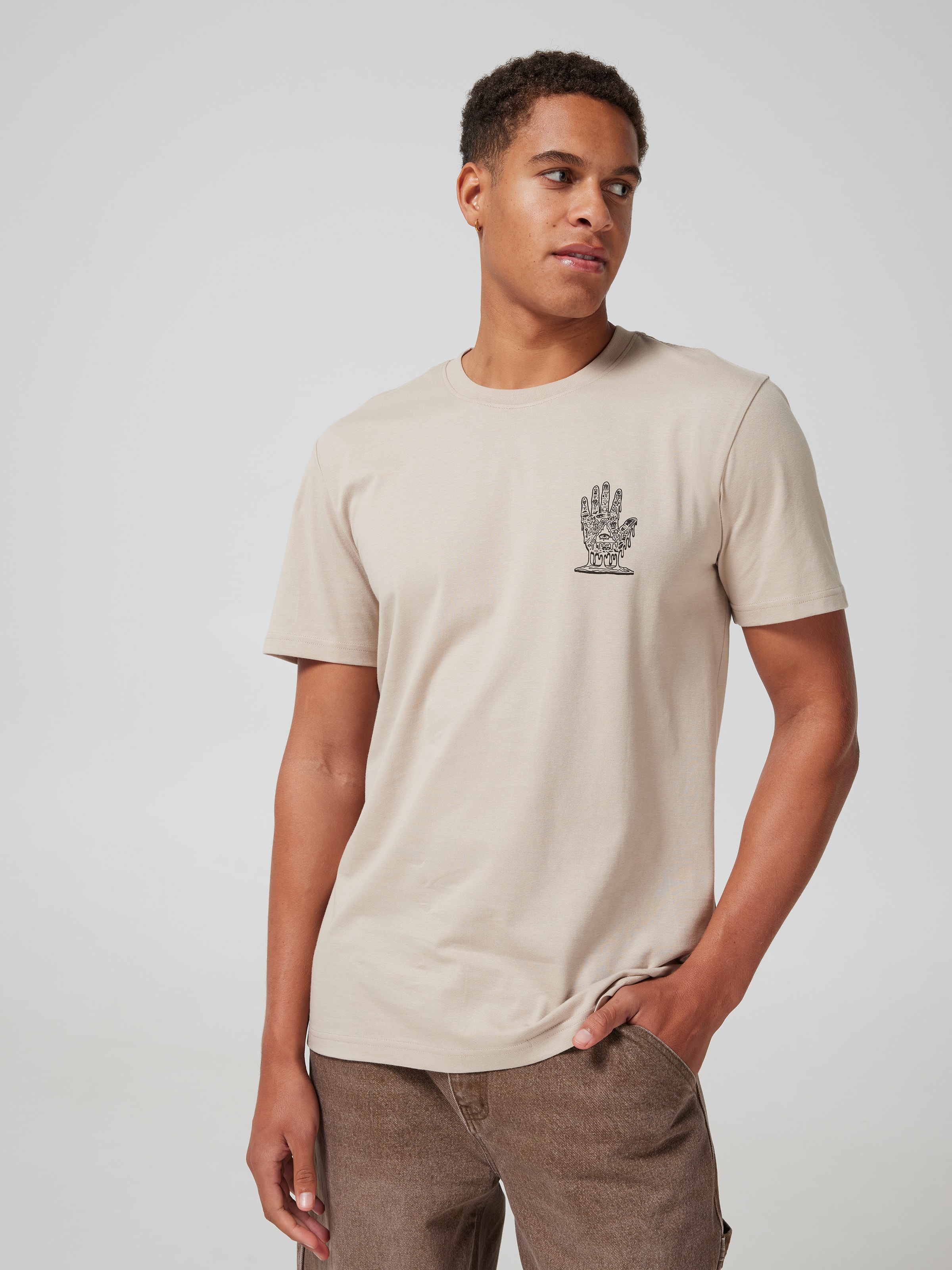 Trippy Hand Short Sleeve Tee - Jay Jays Online