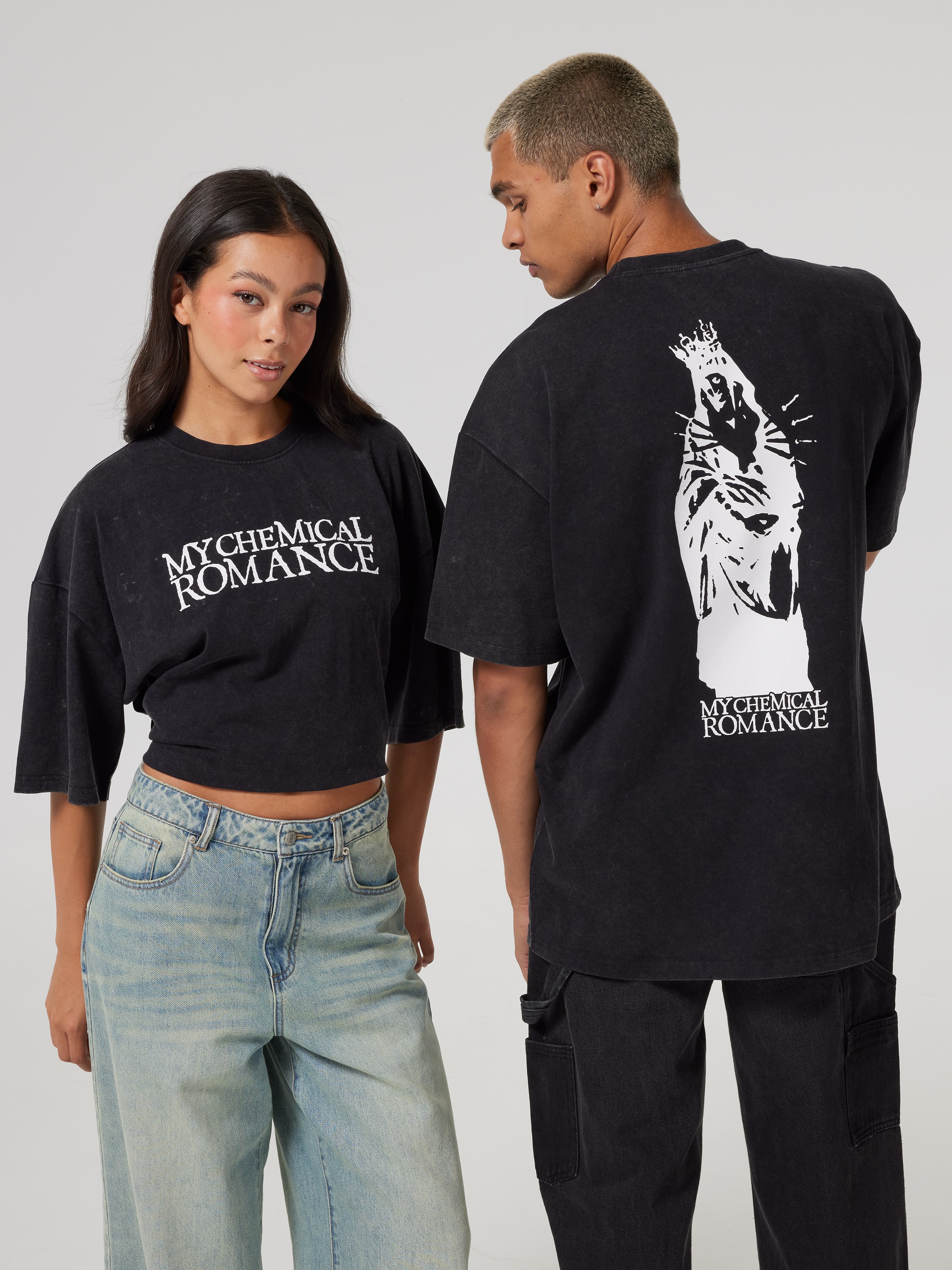 My Chemical Romance Statue Oversized Tee - Jay Jays Online