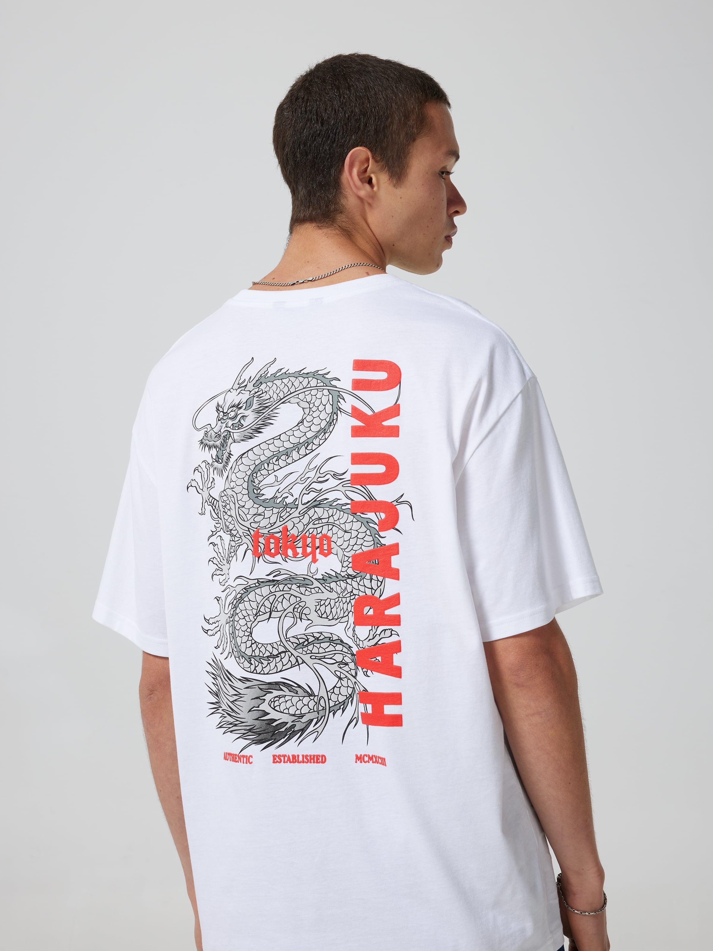 Tokyo Dragn Relax Short Sleeve Tee - Jay Jays Online