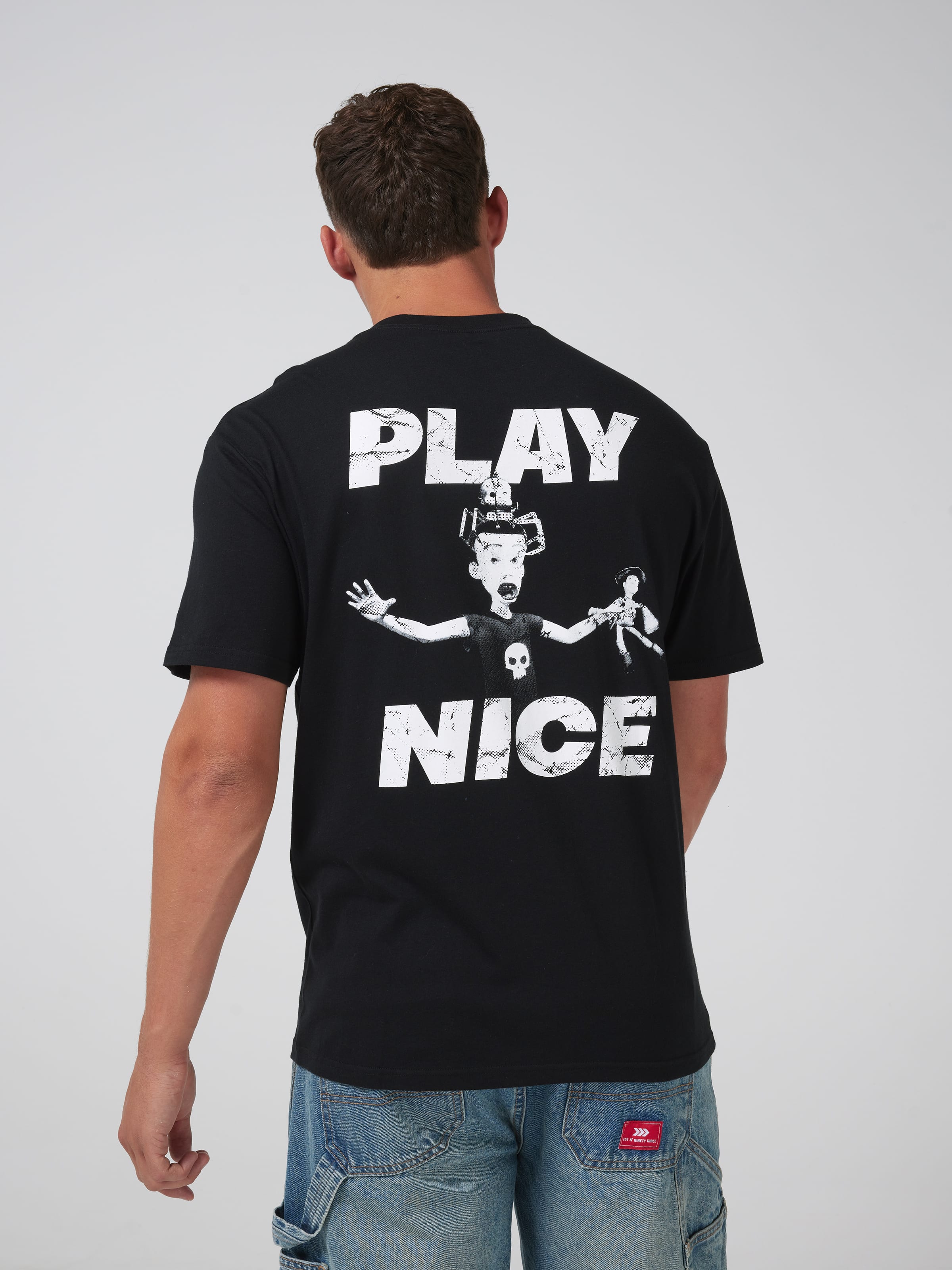 Sid Toy Story Relax Short Sleeve Tee Black - Jay Jays Online