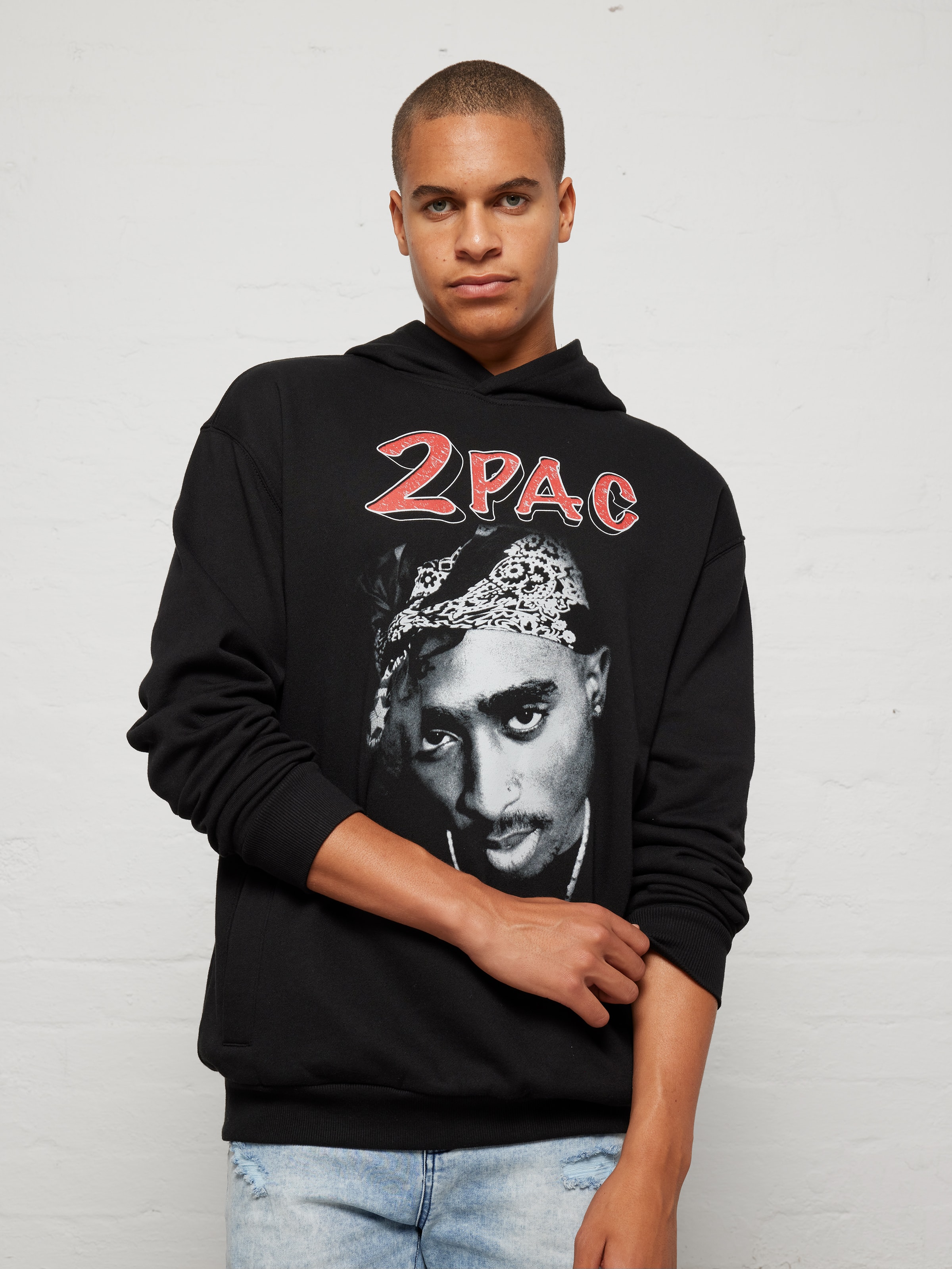 Music Tupac Face Hoodie - Jay Jays Online