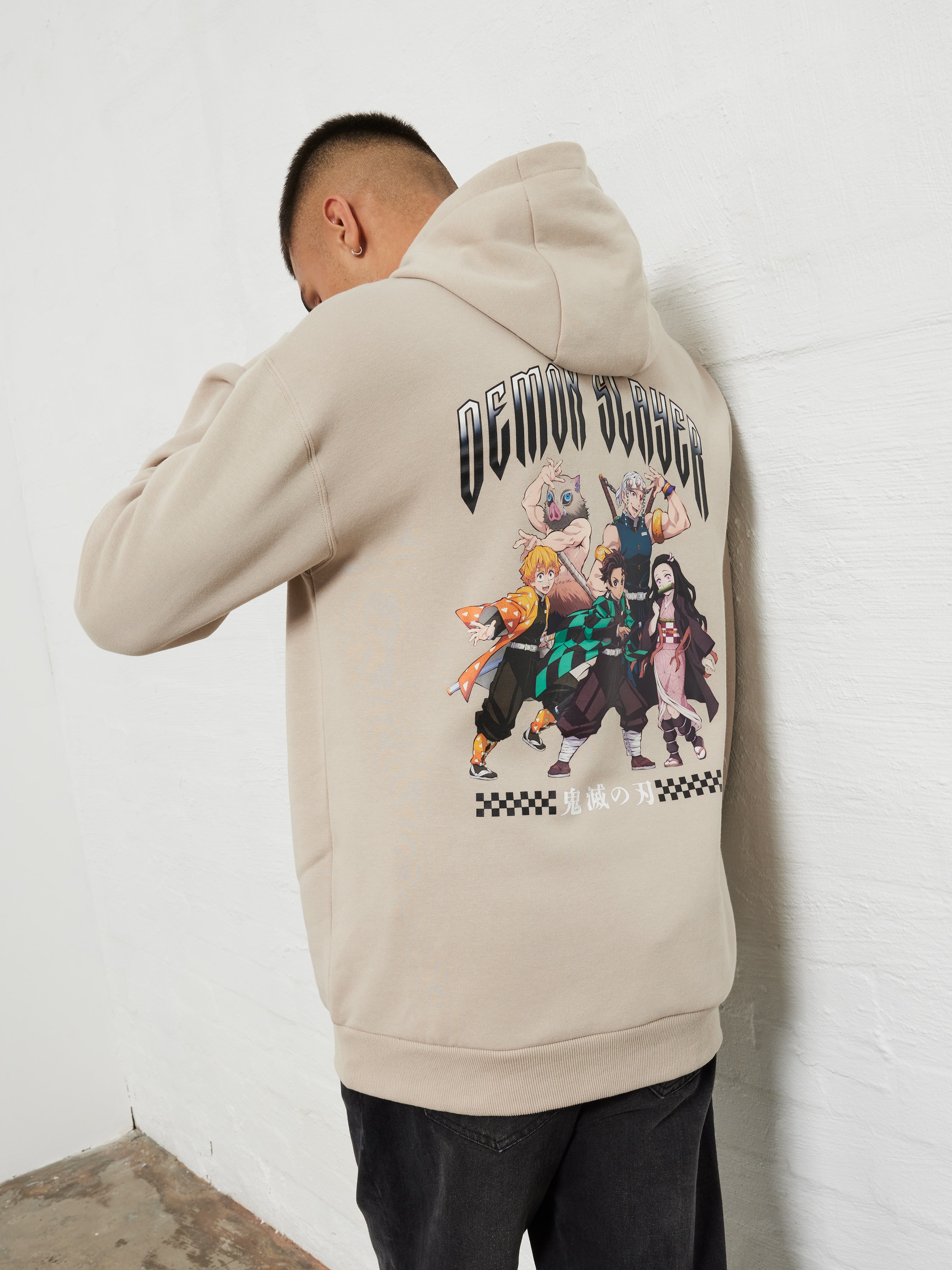 Demon Slayer Front & Back Group Hoodie - Jay Jays Online