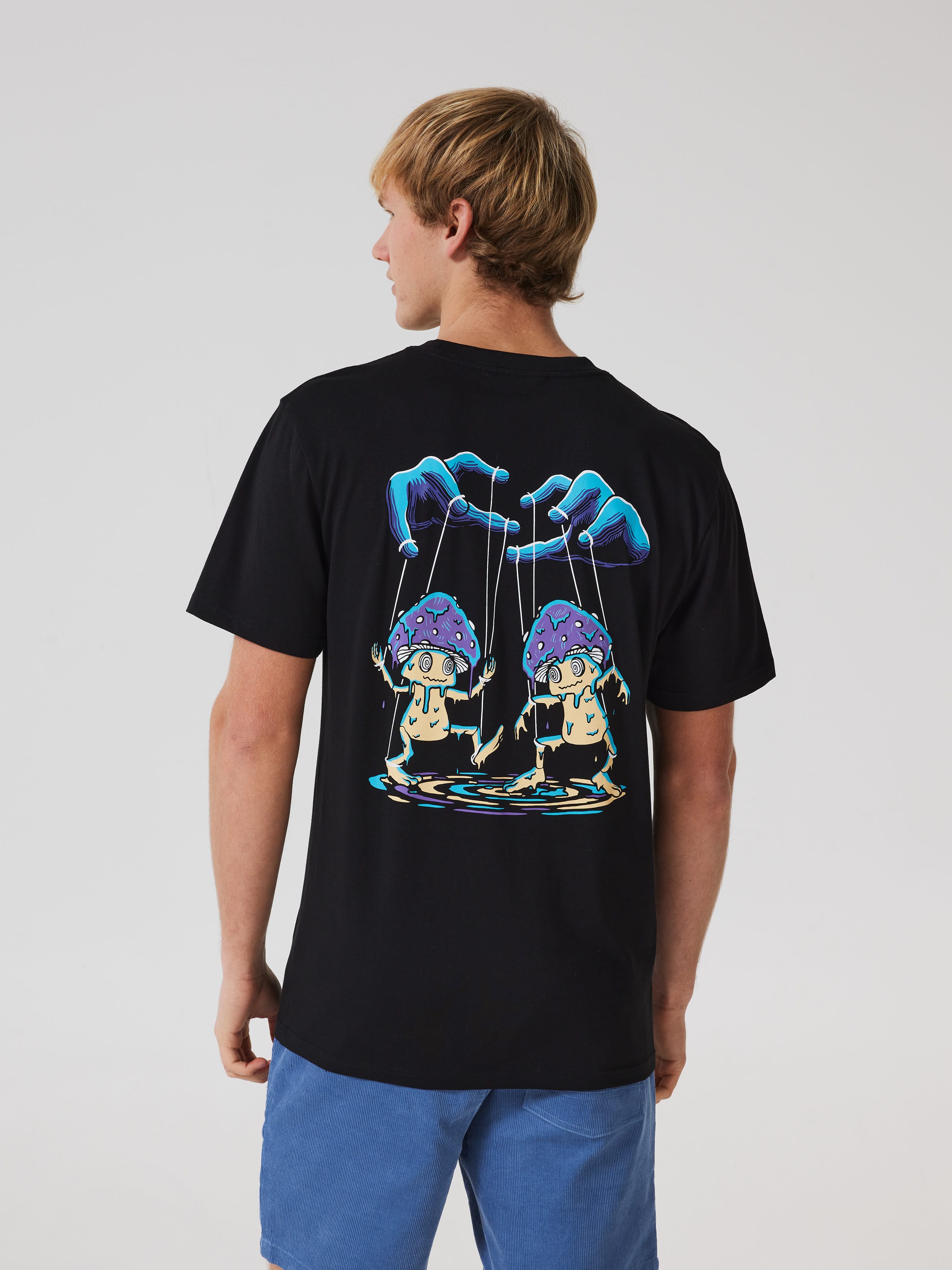 Trippy Mushroom Short Sleeve Tee - Jay Jays Online