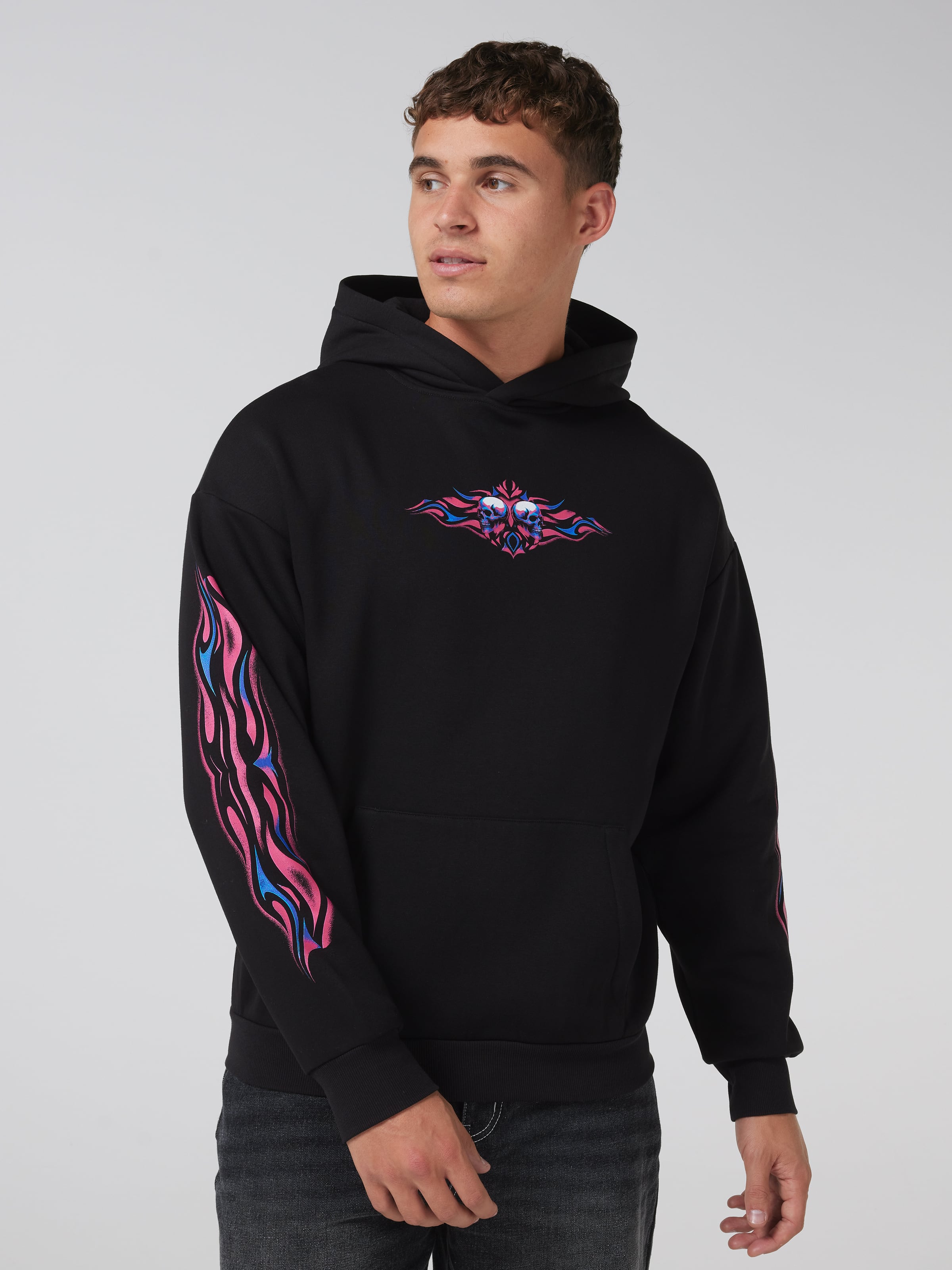 Trippy Skulls Hoodie - Jay Jays Online