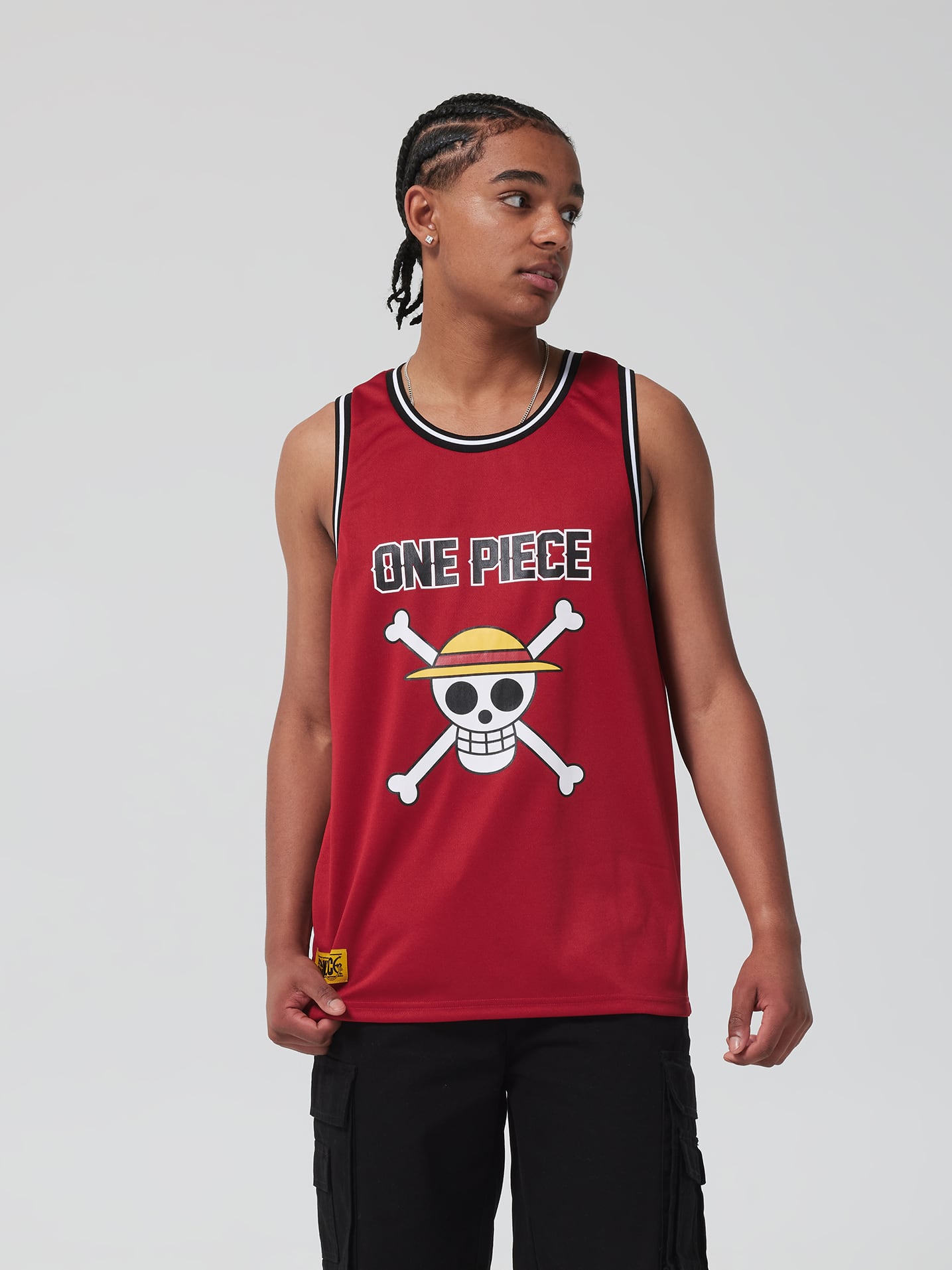 One Piece Luffy Basketball Jersey - Jay Jays Online
