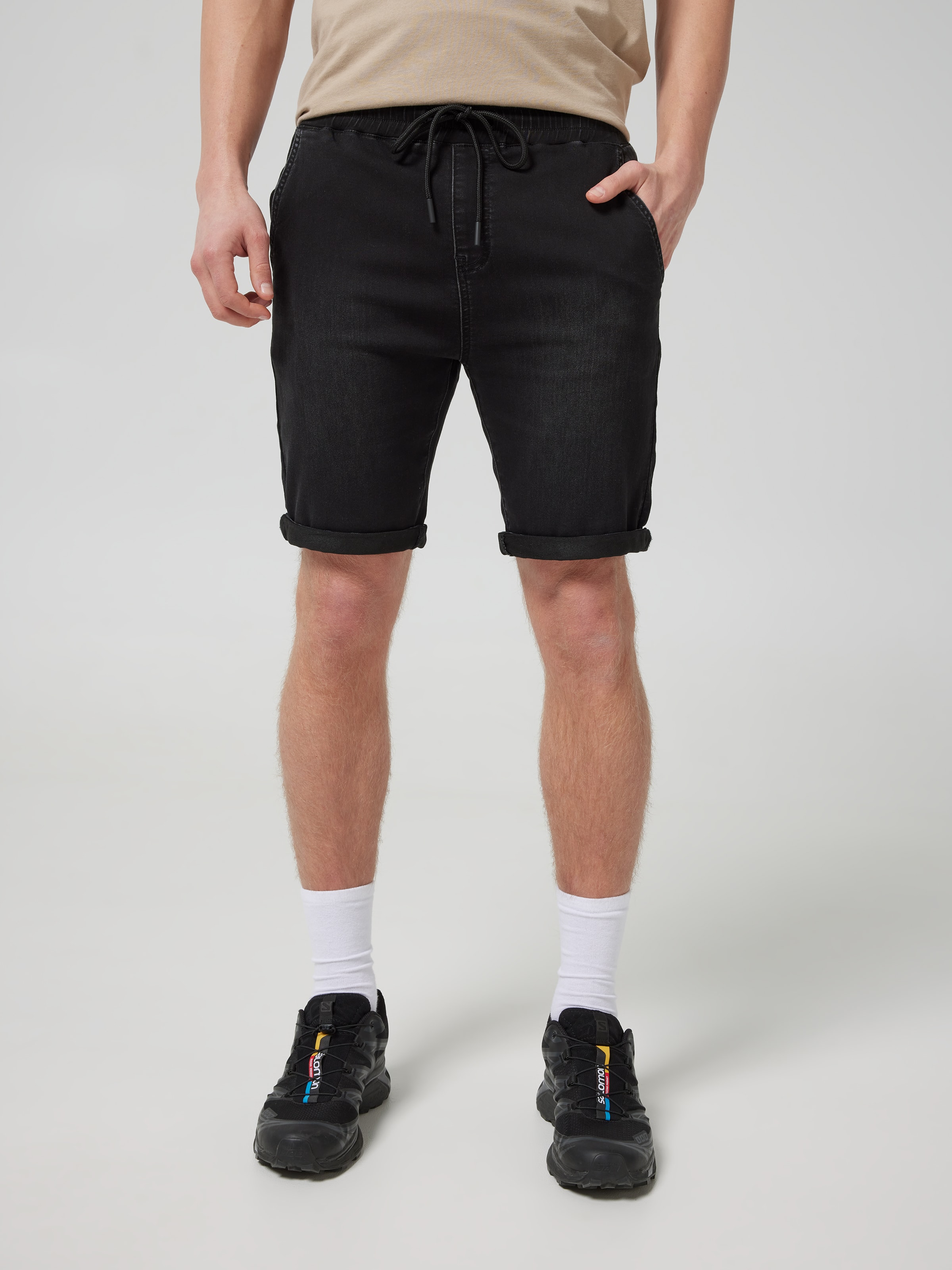 Flex It Eddie Everyday Short Washed Black - Jay Jays Online