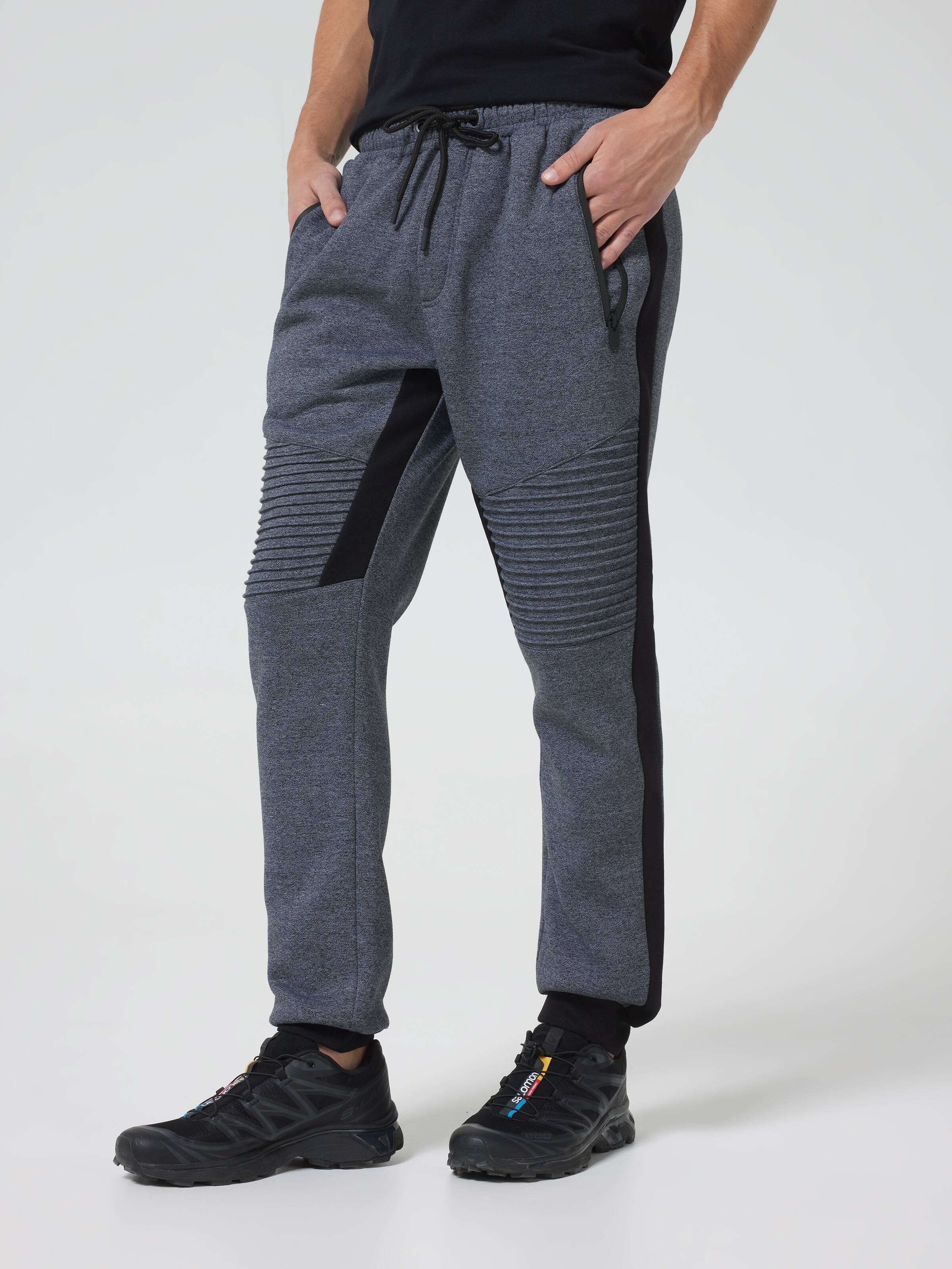 Mac Moto Zip Trackpant Speckle Black - Jay Jays Online