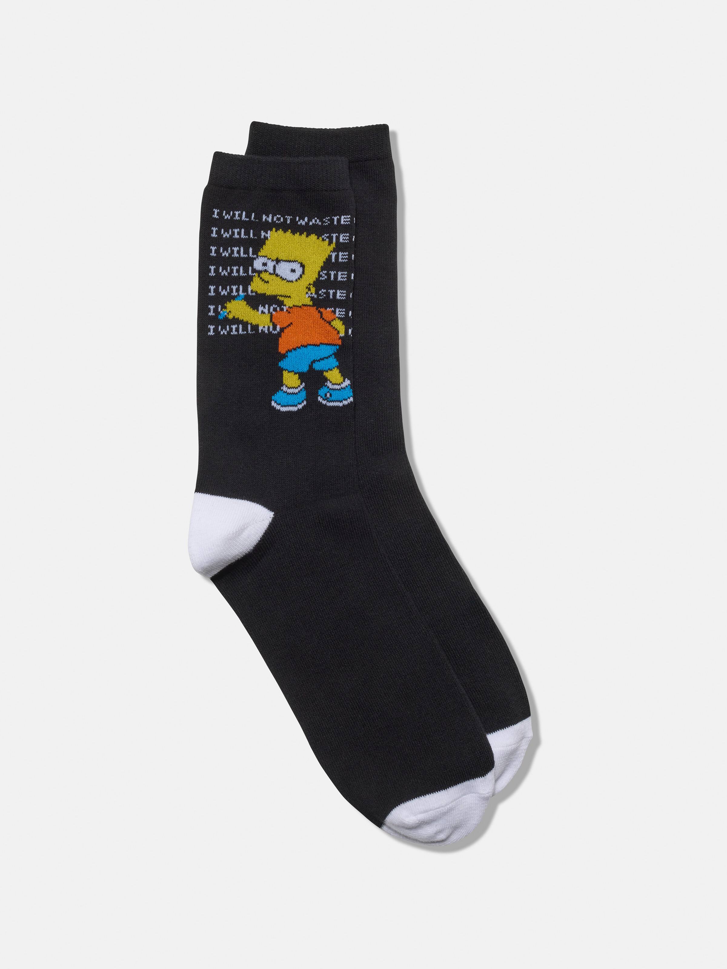 Simpsons Bart Sock - Jay Jays Online