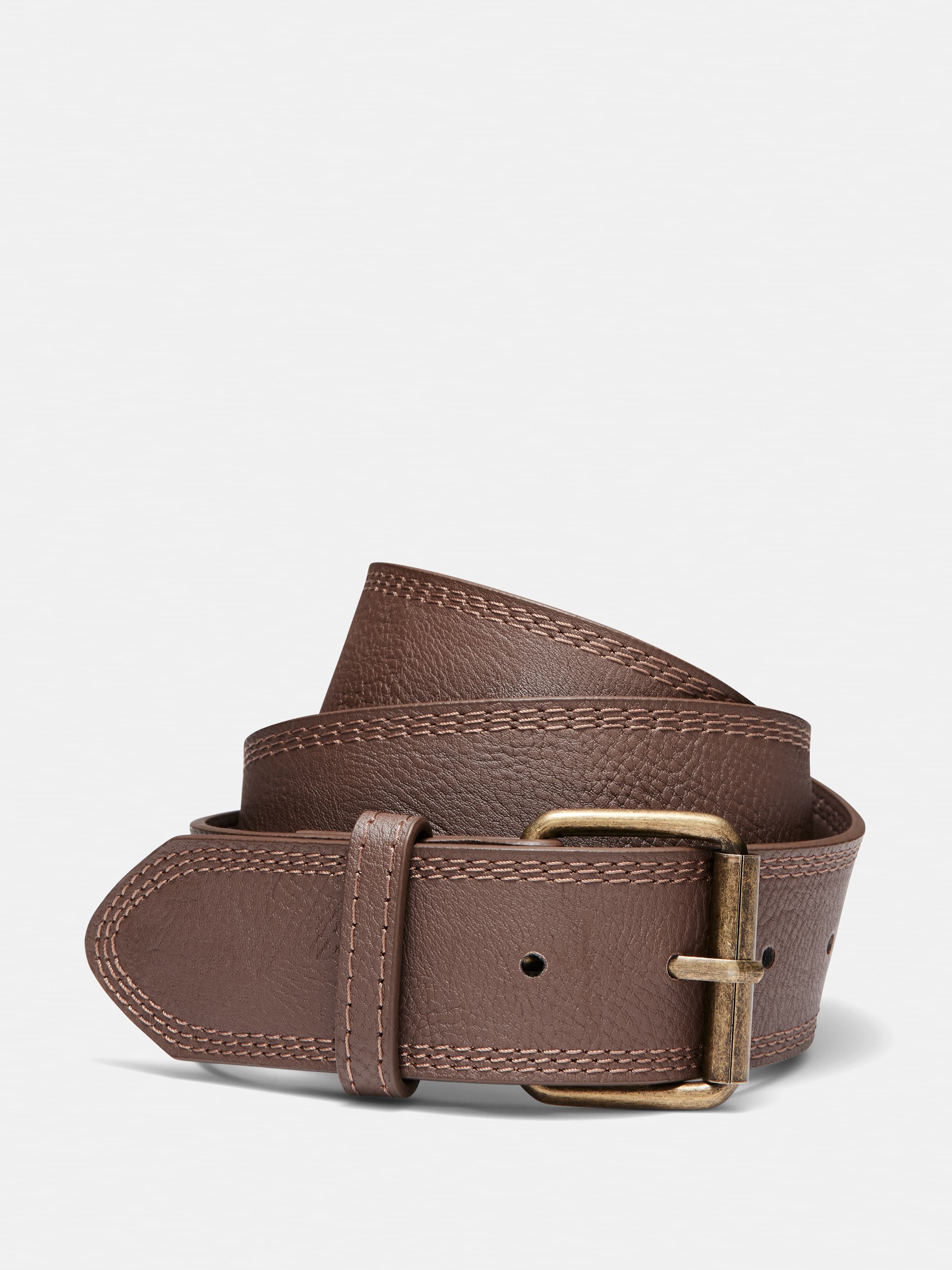 Triple Stitch Basic Belt Tan - Jay Jays Online